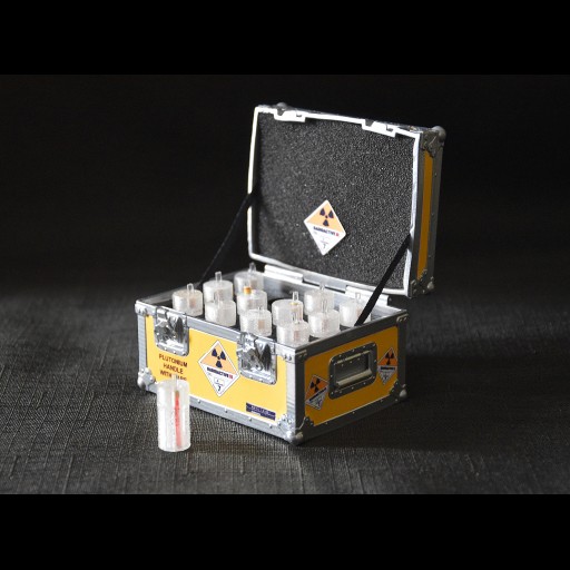 PLUTONIUM CASE BTTF 3D Print HQ 1-8 Scale